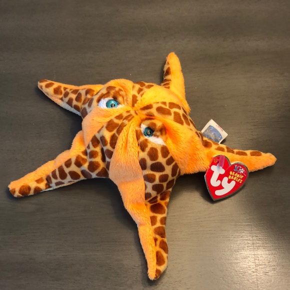 Ty | Toys | Ty Beanie Baby Starfish Wish With Tag | Poshmark